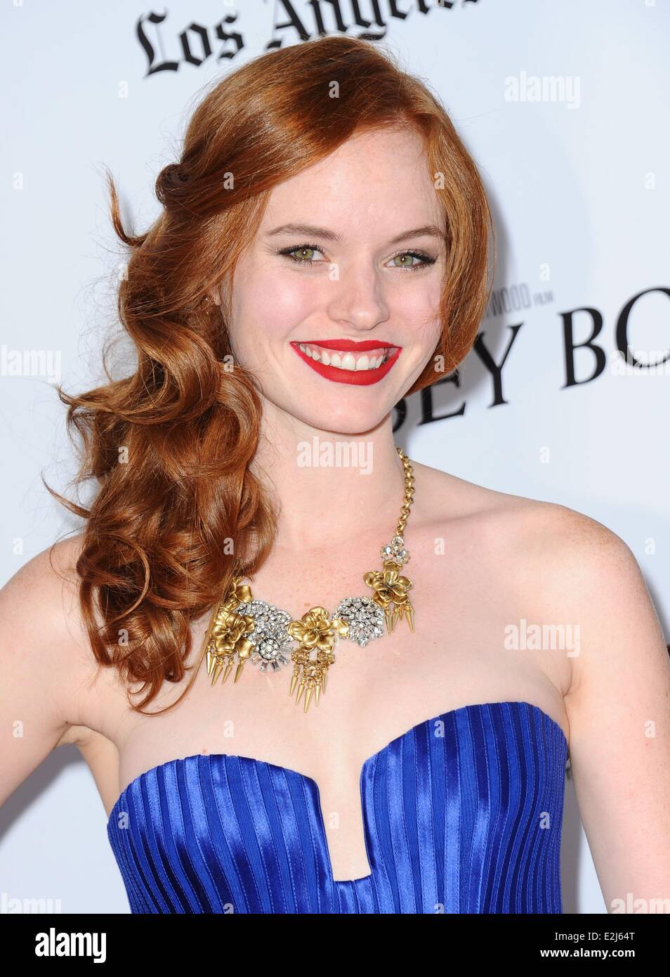 Los Angeles, CA, USA. 19th June, 2014. Lacey Hannan at arrivals for ...