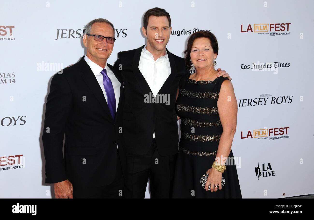 Los Angeles, CA, USA. 19th June, 2014. Michael Lomenda, Father & Mother ...
