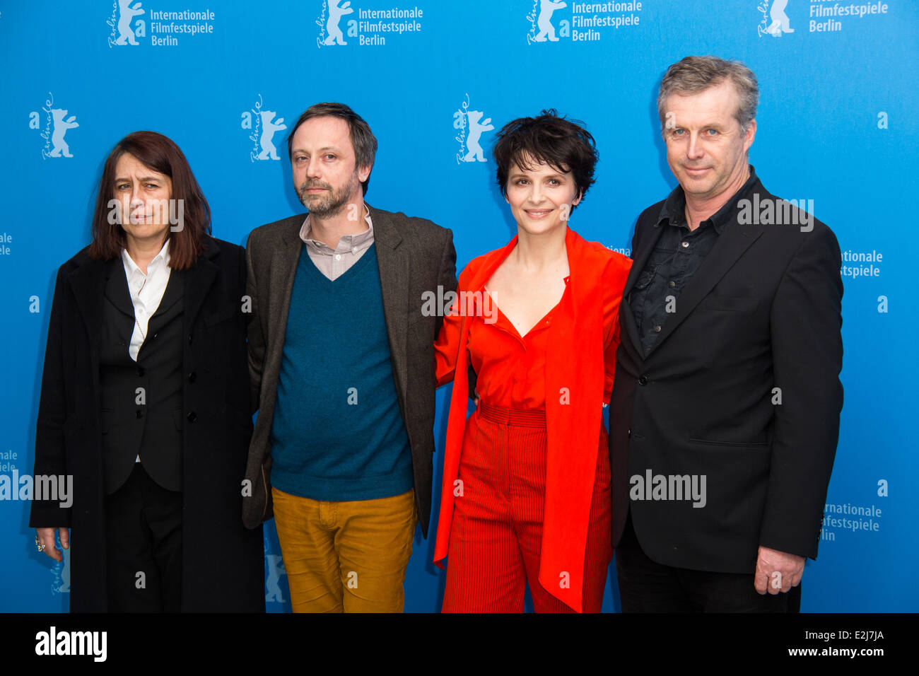 Muriel Merlin, Jean-Luc Vincent, Juliette Binoche and Bruno Dumont at the 63rd annual Berlin ...