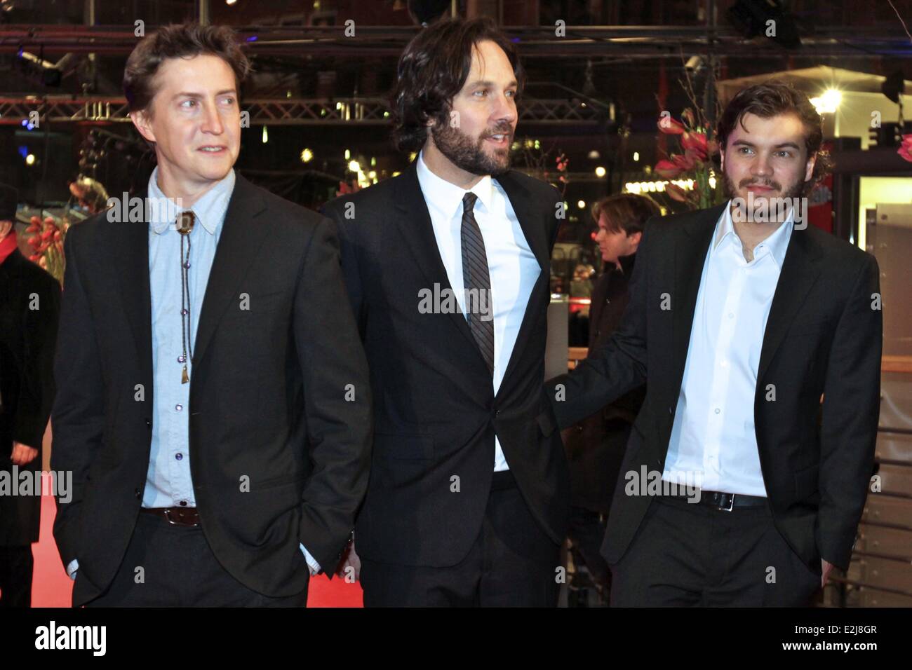 David Gordon Green, Paul Rudd, Emile Hirsch at the 63rd Berlin ...