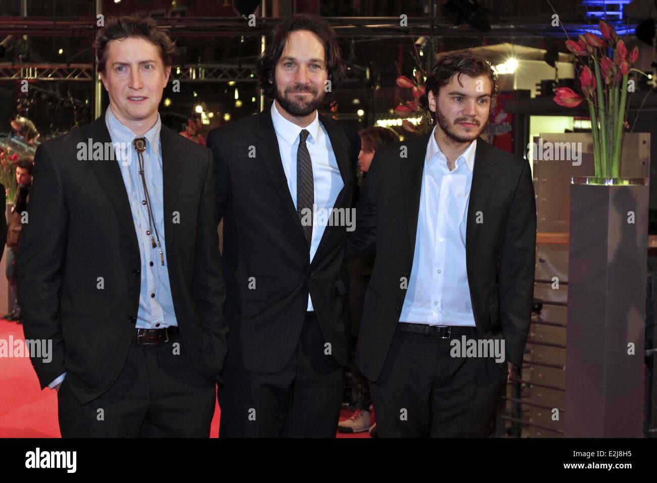 David Gordon Green, Paul Rudd, Emile Hirsch at the 63rd Berlin ...