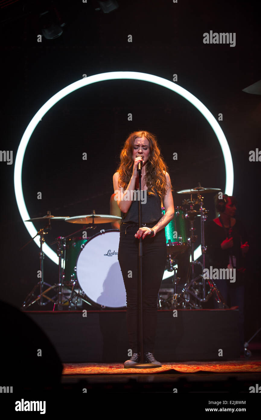 Saint Lu at the rehearsel for the Eurovision Song Contest - Unser Song ...