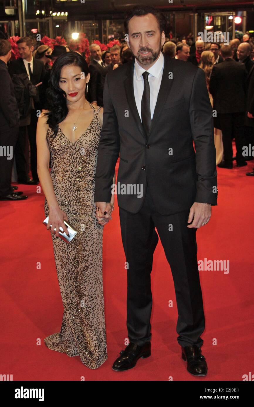 Alice Kim Cage, Nicolas Cage at the 63rd Berlin International Film ...