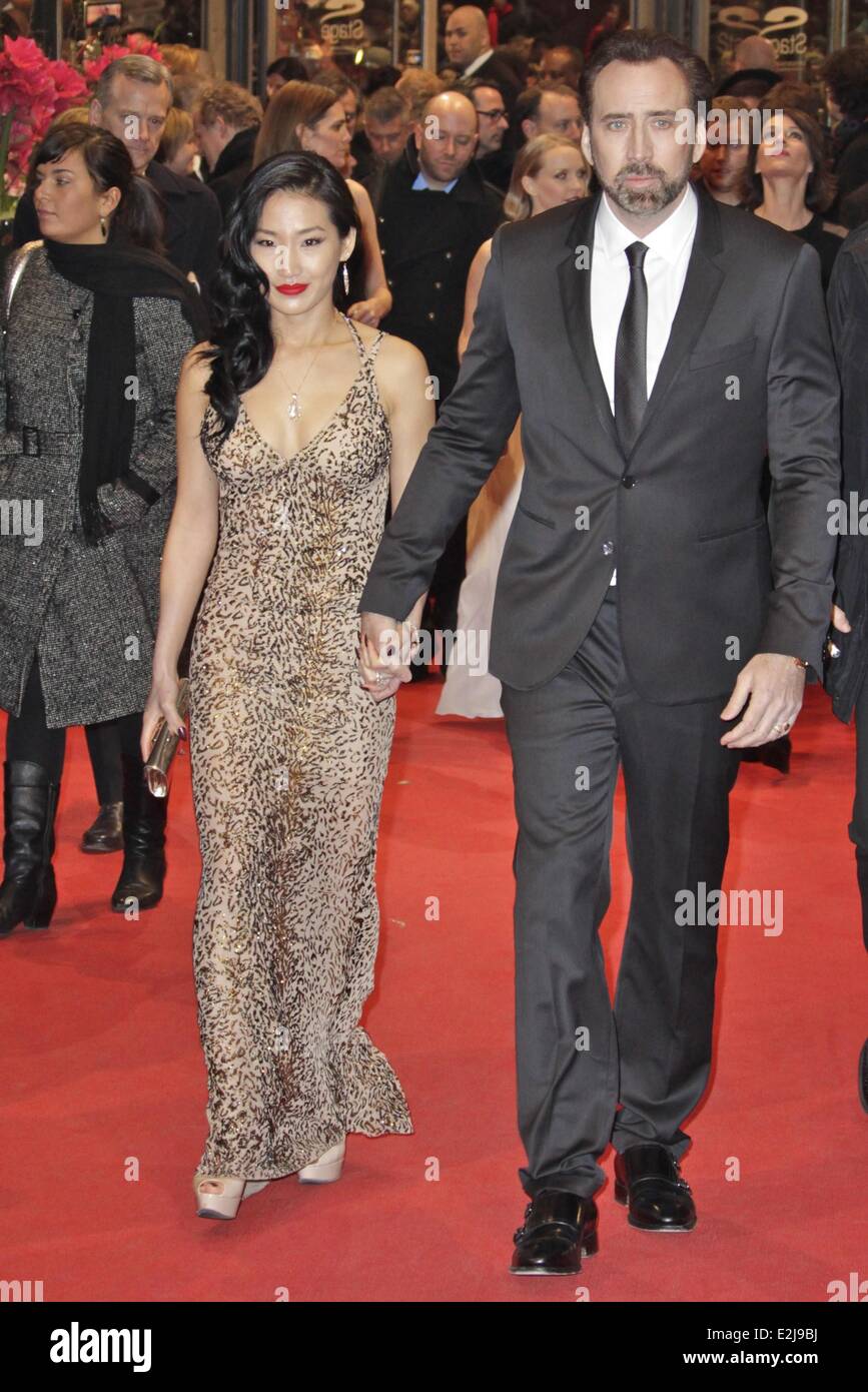 Alice Kim Cage, Nicolas Cage at the 63rd Berlin International Film ...