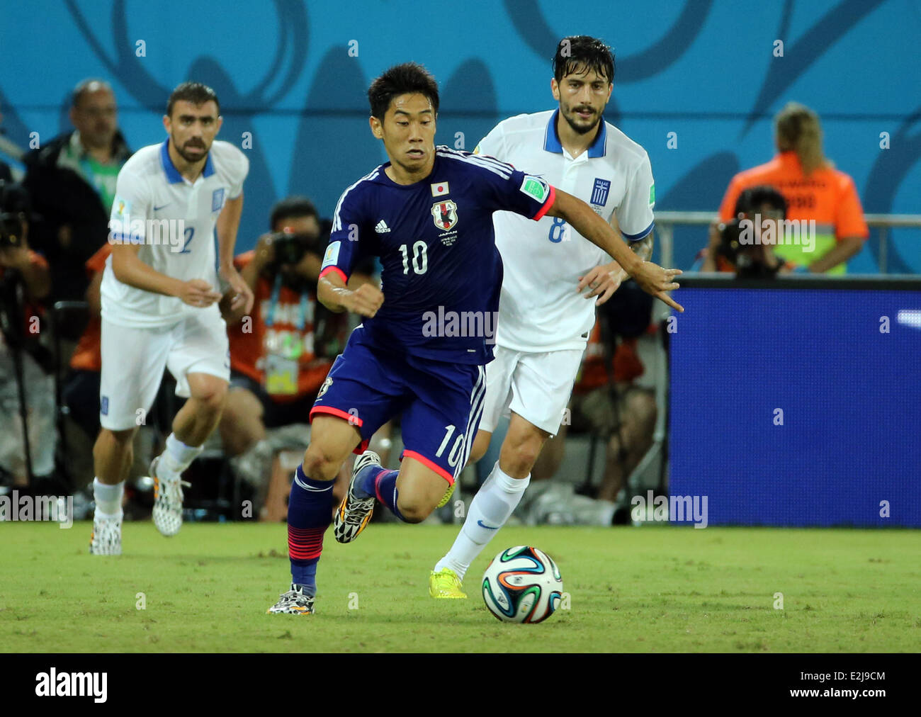 Natal, Brazil. 19th June, 2014. World Cup finals 2014. Group C stage ...