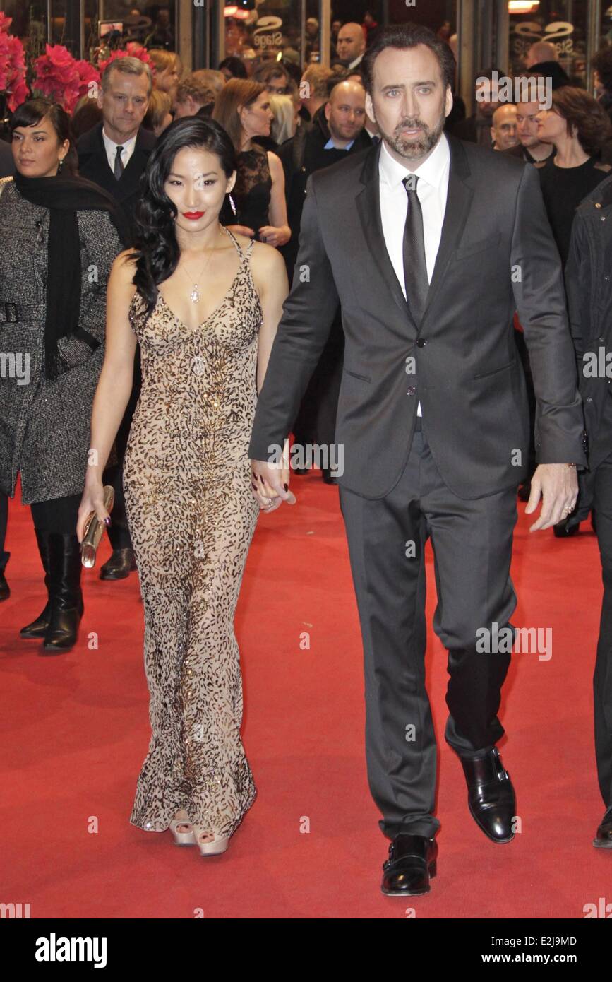 Alice Kim Cage, Nicolas Cage at the 63rd Berlin International Film ...