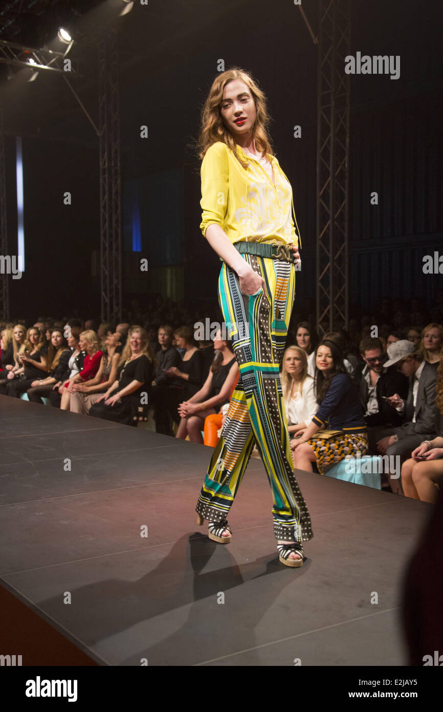 Eva habermann at brigitte fashion hi-res stock photography and images ...