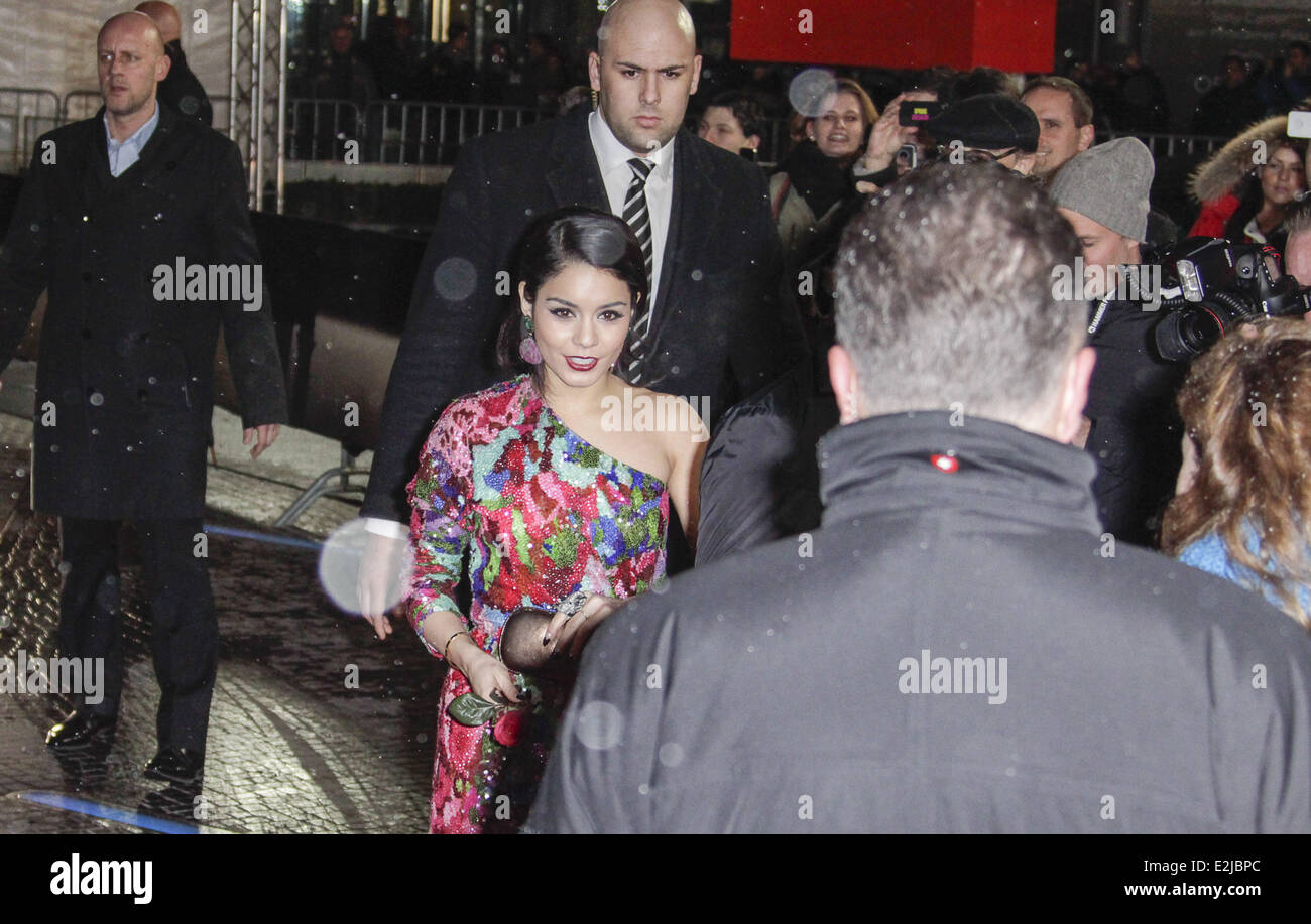 Vanessa Hudgens at the German premiere of Spring Breakers at CineStar ...