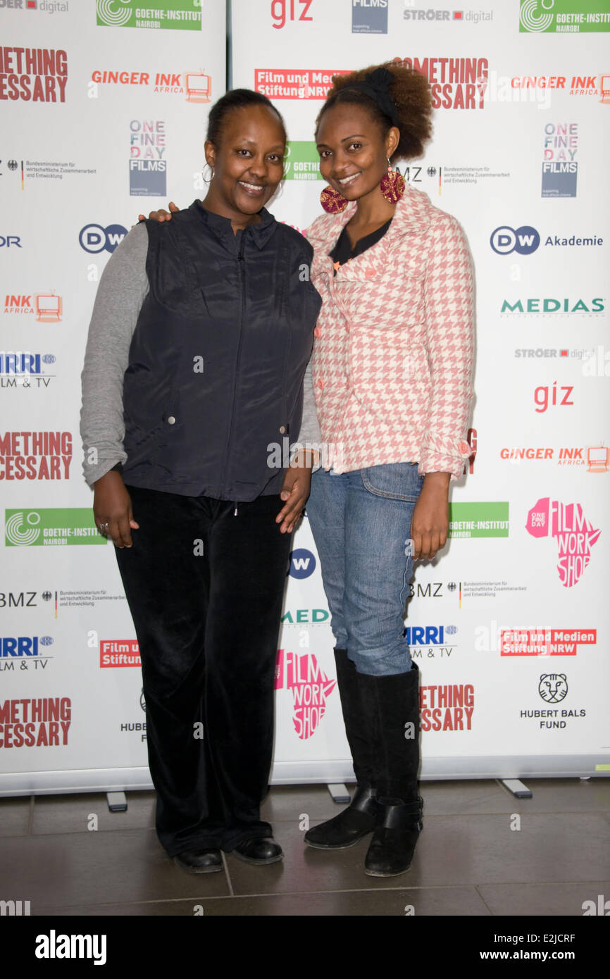 Judy Kibinge and Susan Wanjiru at a Something Necessary screening at ...