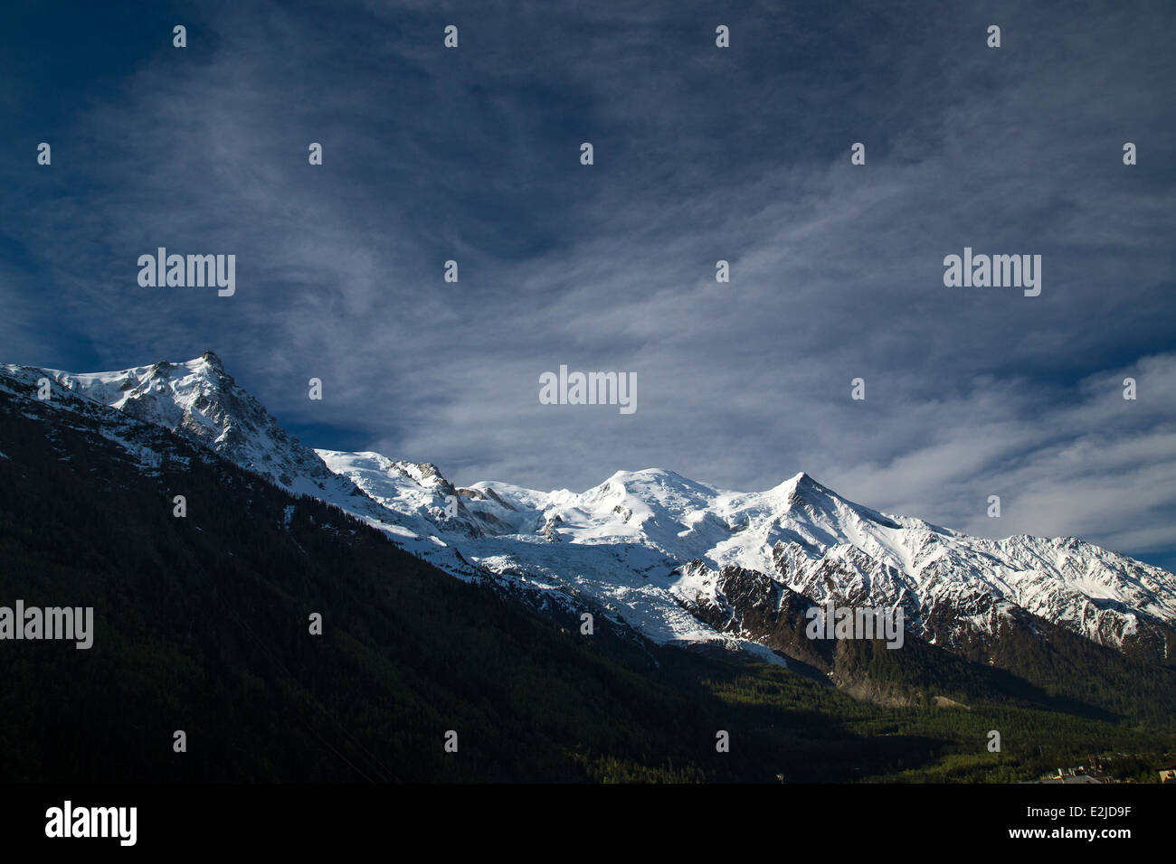 Chamonix town winter hi-res stock photography and images - Alamy