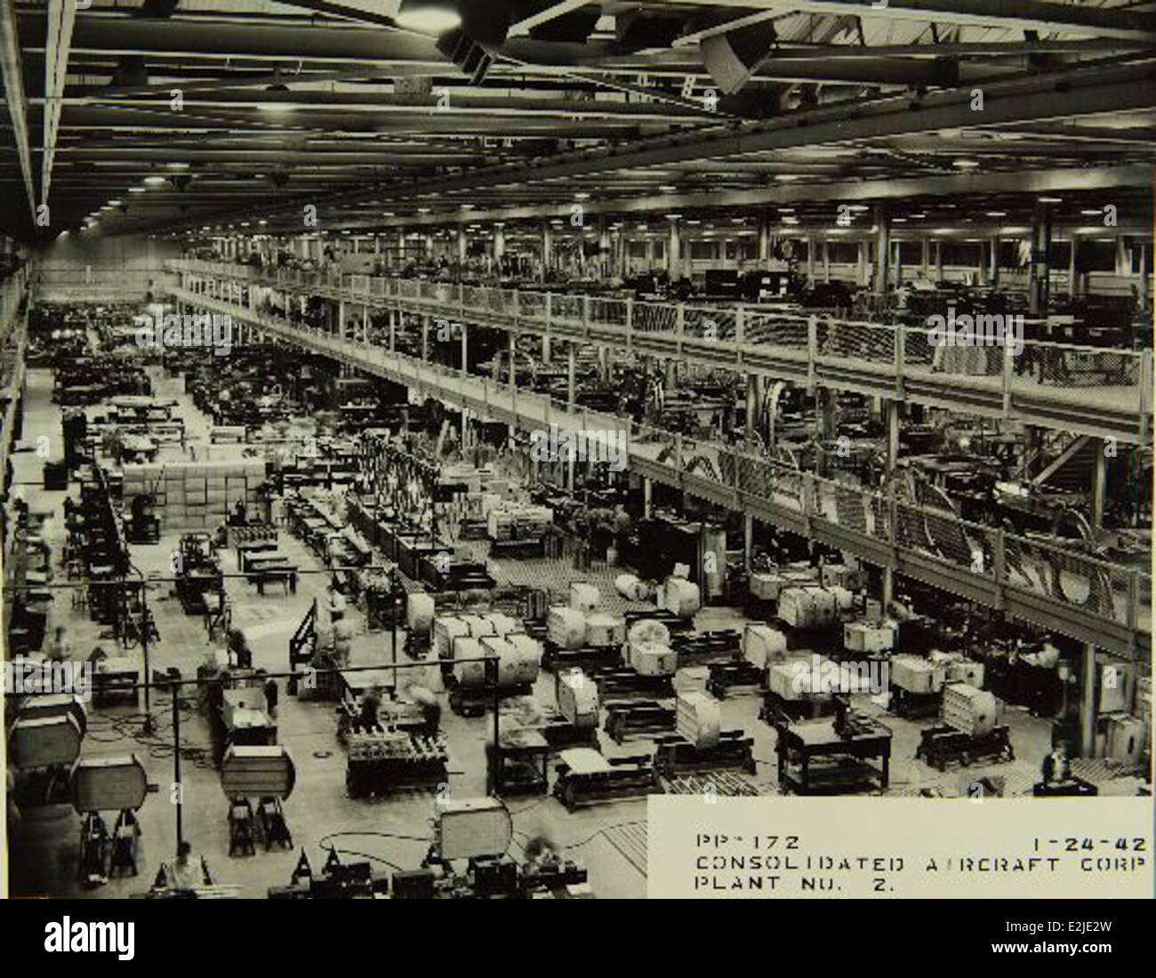 This image captures the Convair/General Dynamics plant in San Diego ...