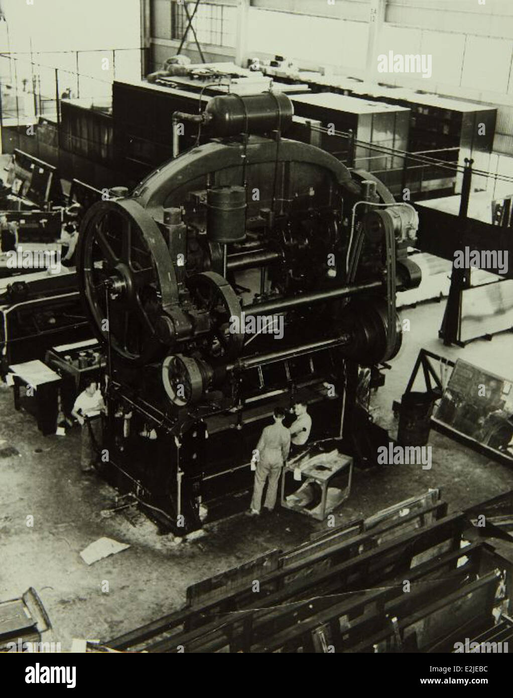 This photo from the San Diego Air and Space Museum shows the production ...