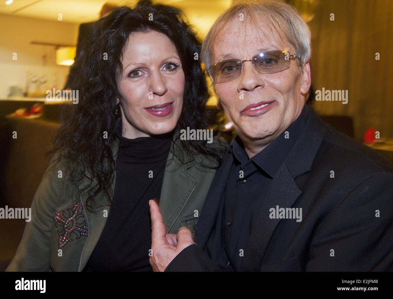 Andy Moor; Simone Moor at press conference for the CD-Release of ...