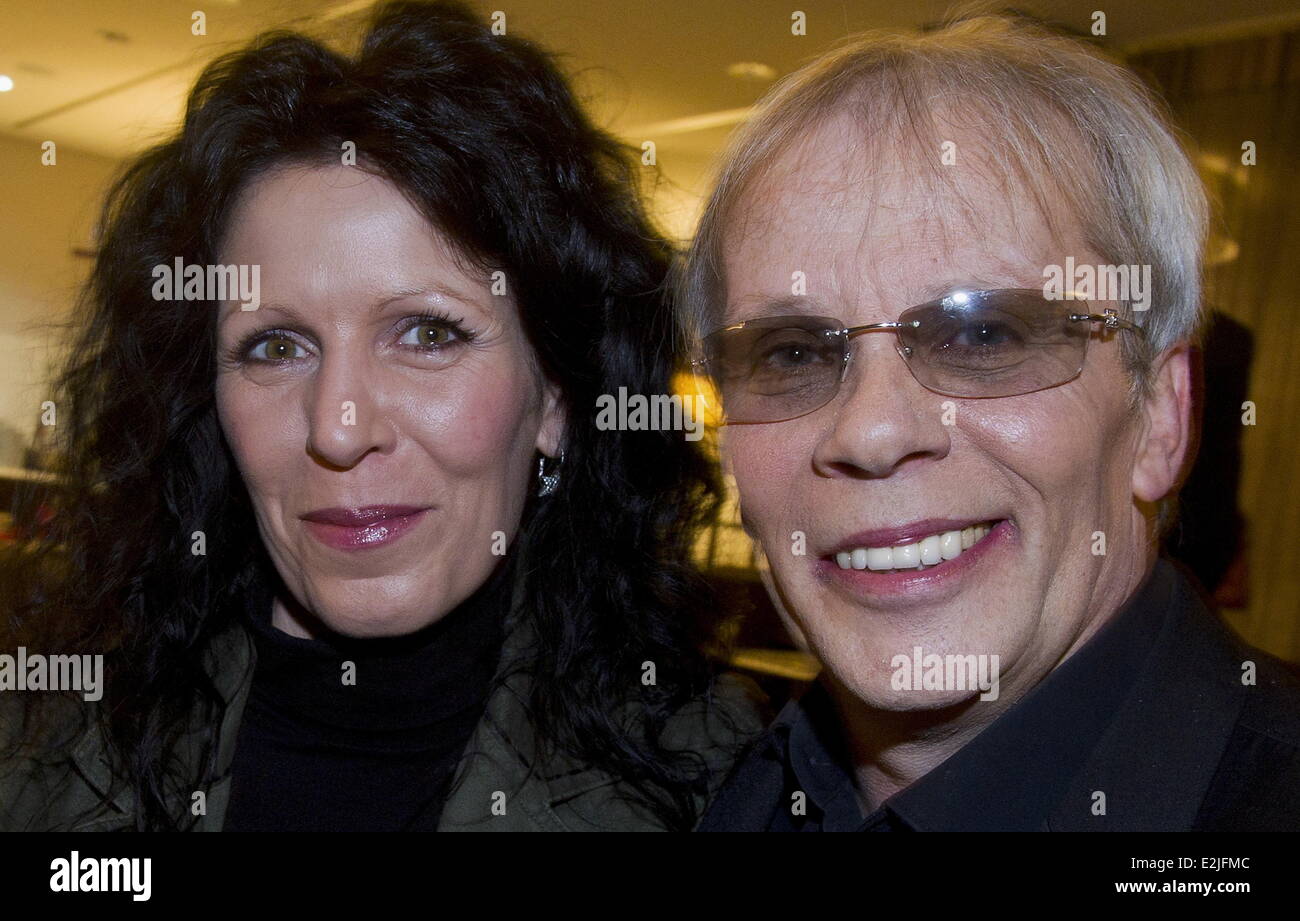 Andy Moor; Simone Moor at press conference for the CD-Release of ...