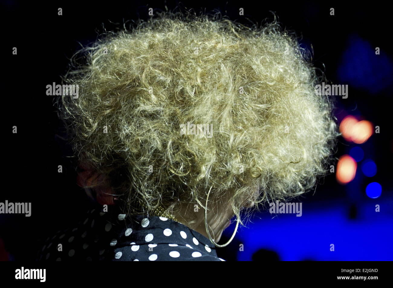 Sarah Connor at a special performance of Holiday on Ice show Speed at ...