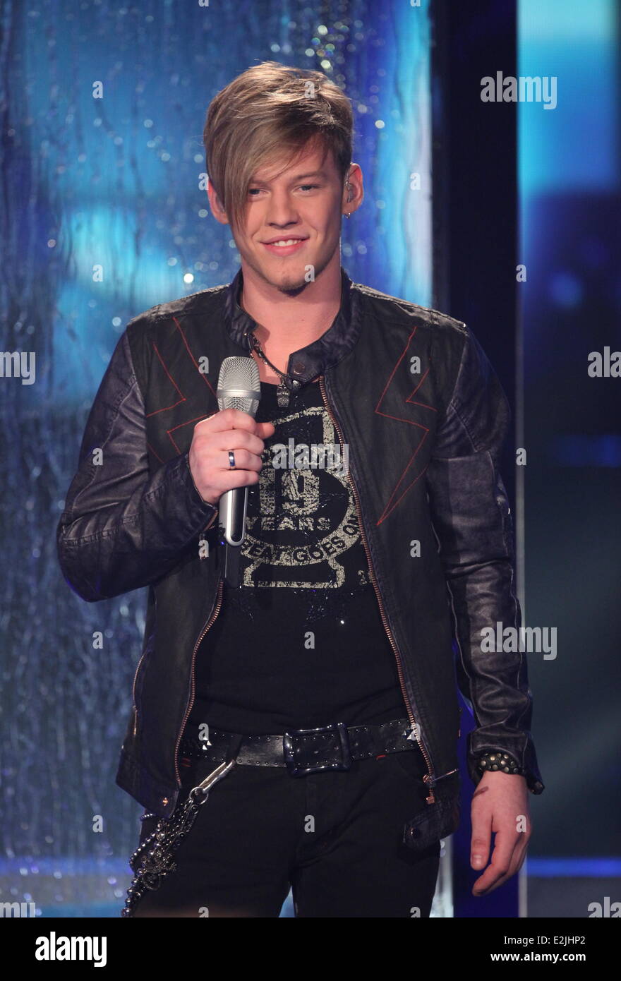 Tim David Weller at the rehearsal for German RTL TV show Deutschland ...