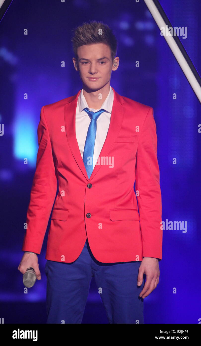 Timo Tiggeler at the rehearsal for German RTL TV show Deutschland sucht ...