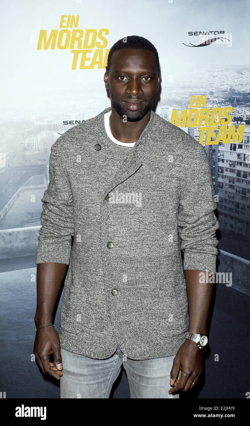 Omar Sy at a photocall for Ein Mordsteam (Incompatibles) at Alhambra ...