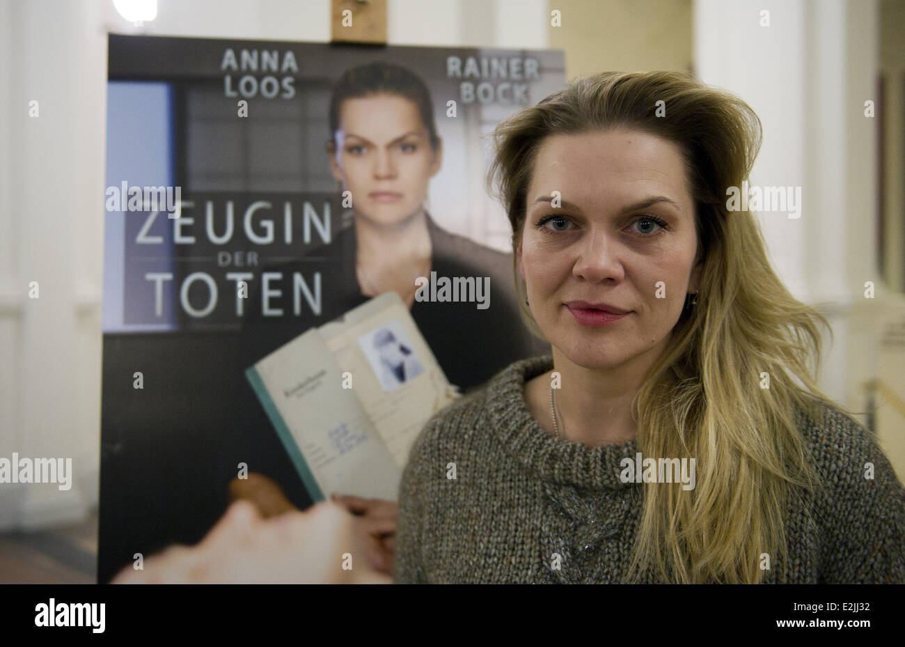 Anna Loos at screening of German TV ZDF movie Zeugin der Toten at ...