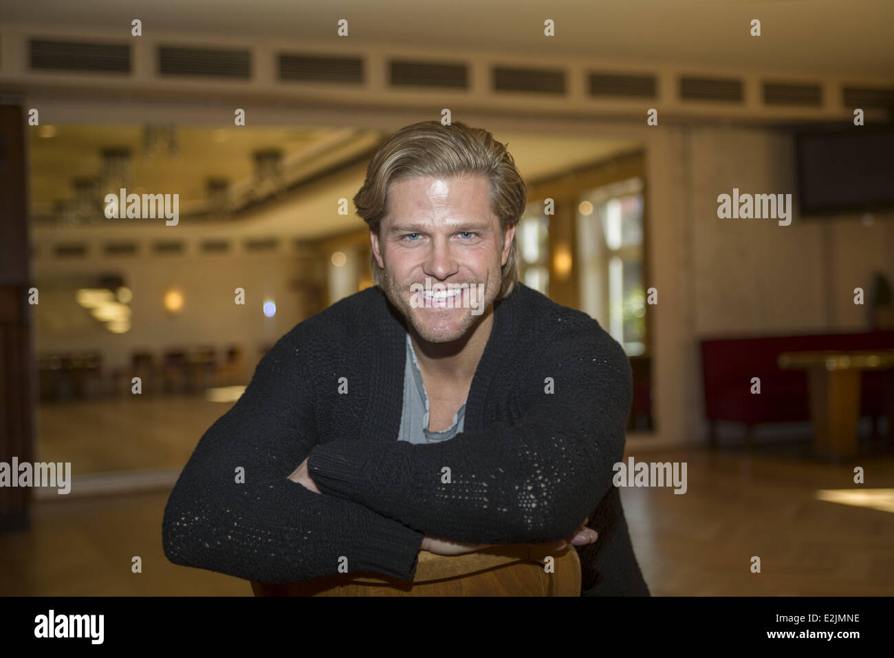 Paul Janke at a rehearsal for German RTL TV show Let's Dance at ADTV ...