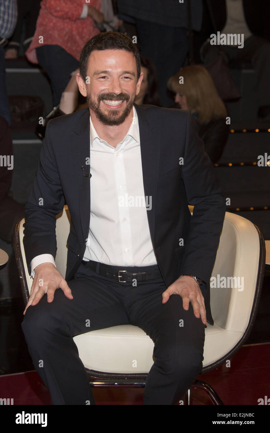 Oliver Berben on German ZDF talkshow Markus Lanz. Where: Hamburg ...