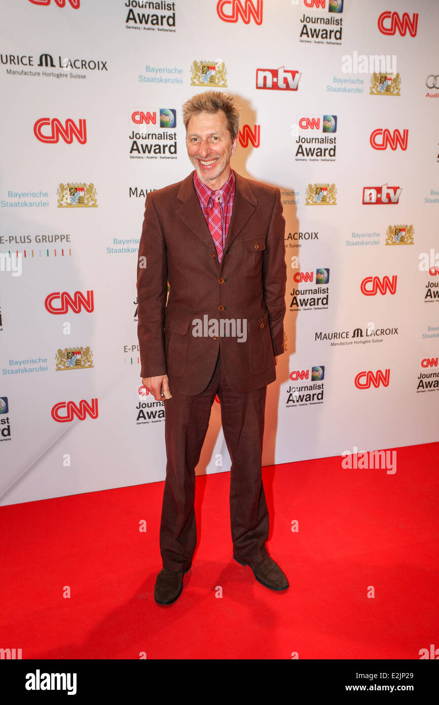 Rufus Beck at the CNN Journalist Award at Kuenstlerhaus am Lenbachplatz ...