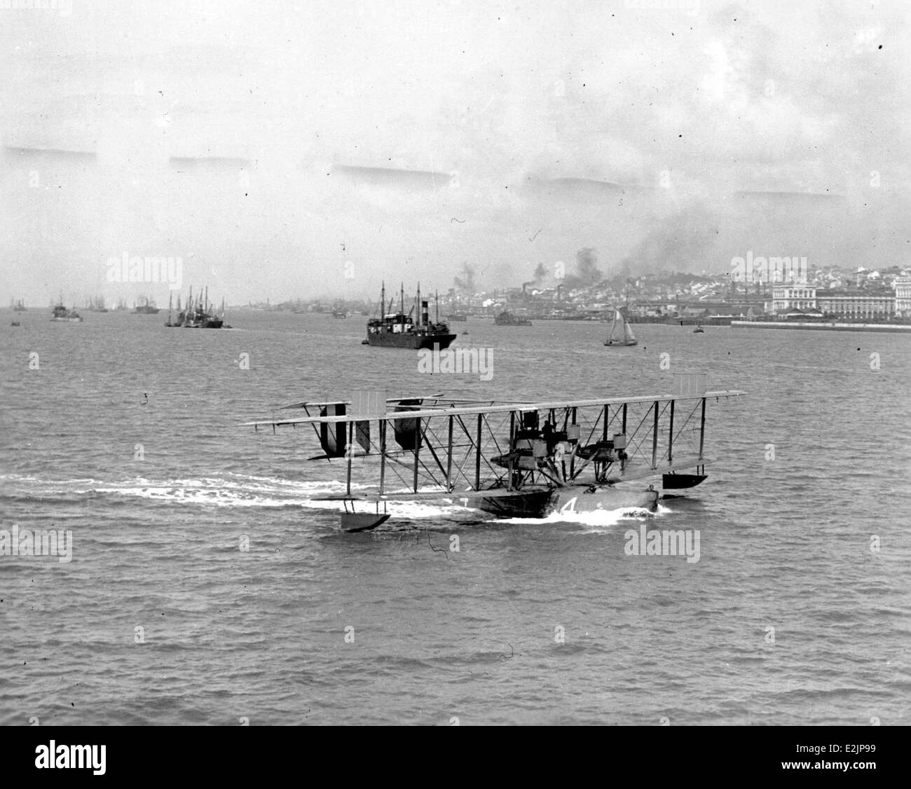 The NC-4 was the first aircraft to complete a transatlantic flight, a ...