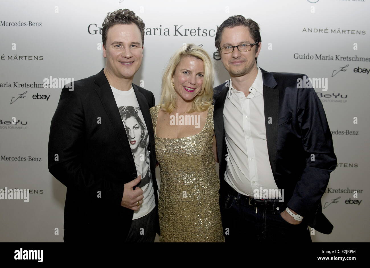 Guido Maria Kretschmer, Leonie Bechtold and Martin Barthel at the ...