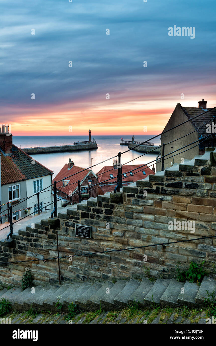 Whitby Steps High Resolution Stock Photography and Images - Alamy