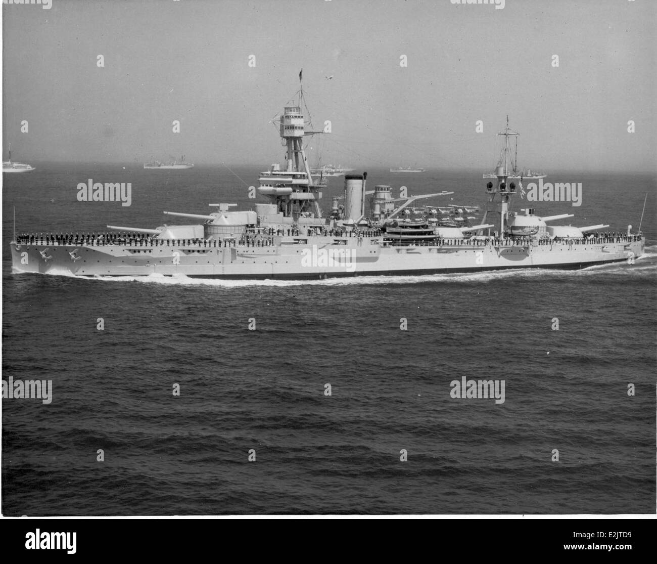 Uss new york battleship hi-res stock photography and images - Alamy