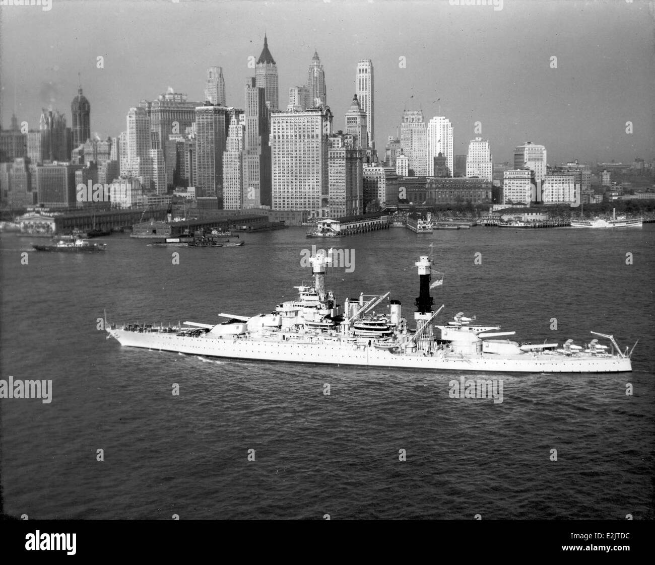 Battleship west virginia hi-res stock photography and images - Alamy