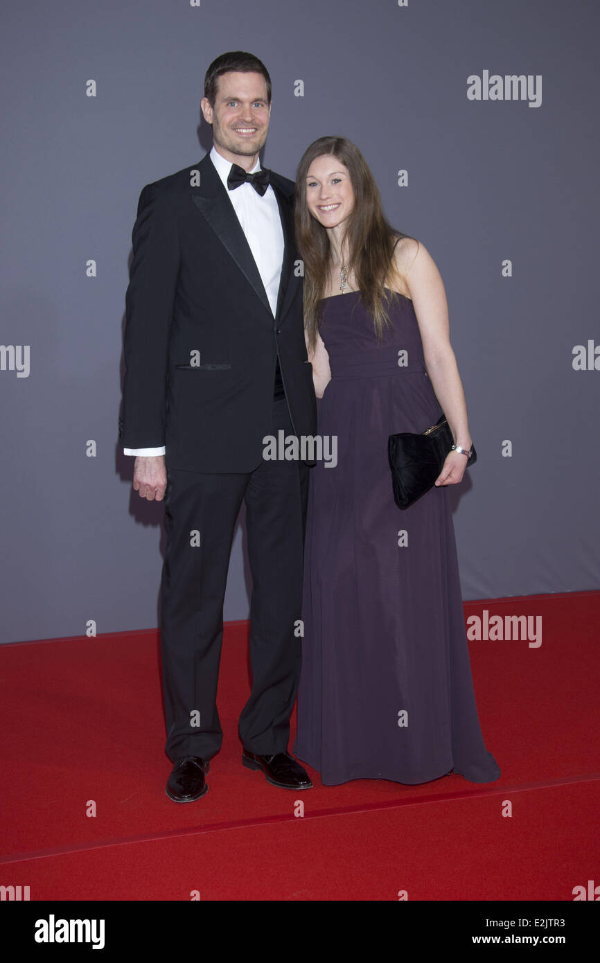 Benjamin Otto, Janina Tomaszewska at Michael Otto's 70th birthday party ...