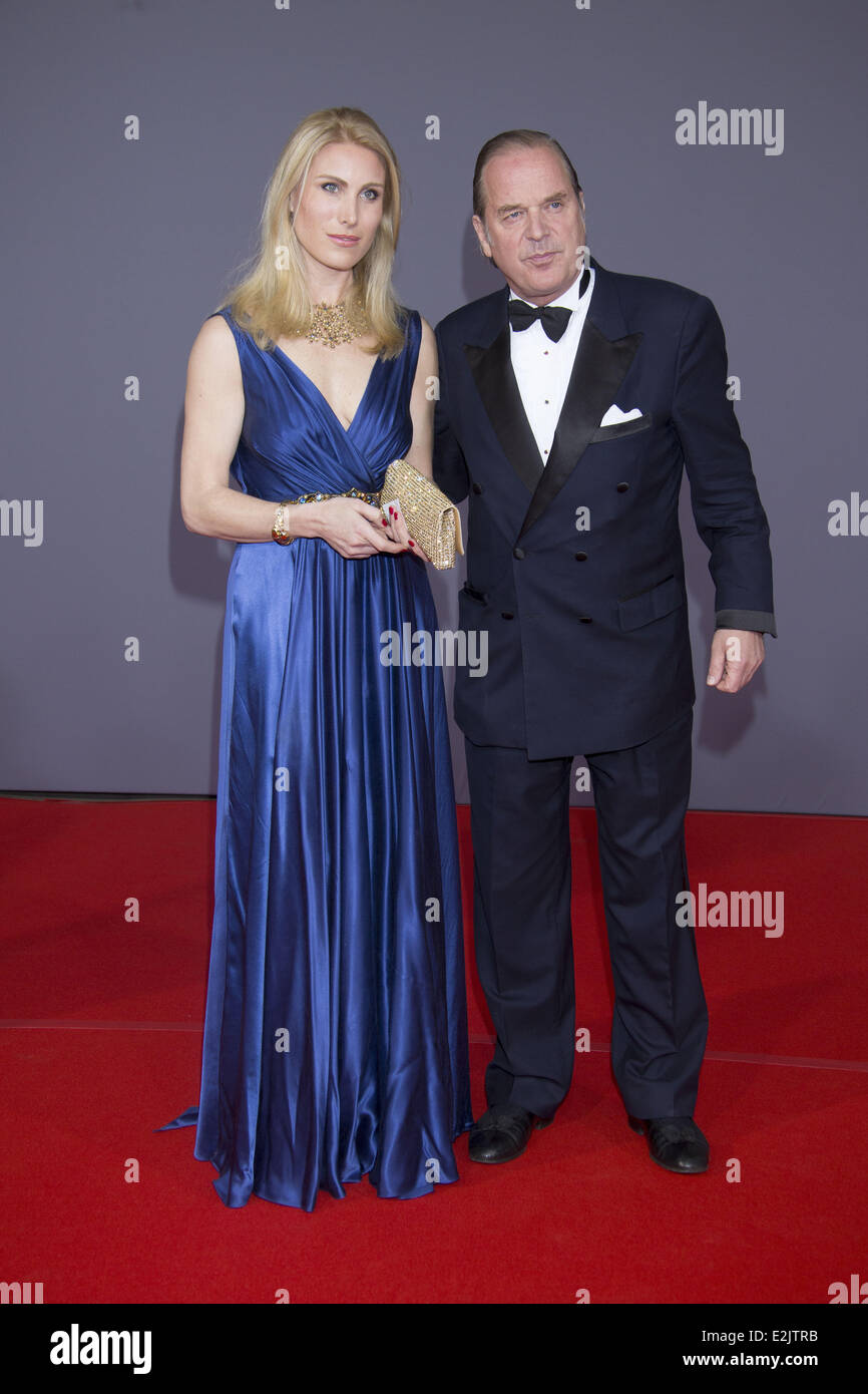 Guest, Enno von Ruffin at Michael Otto's 70th birthday party at ...