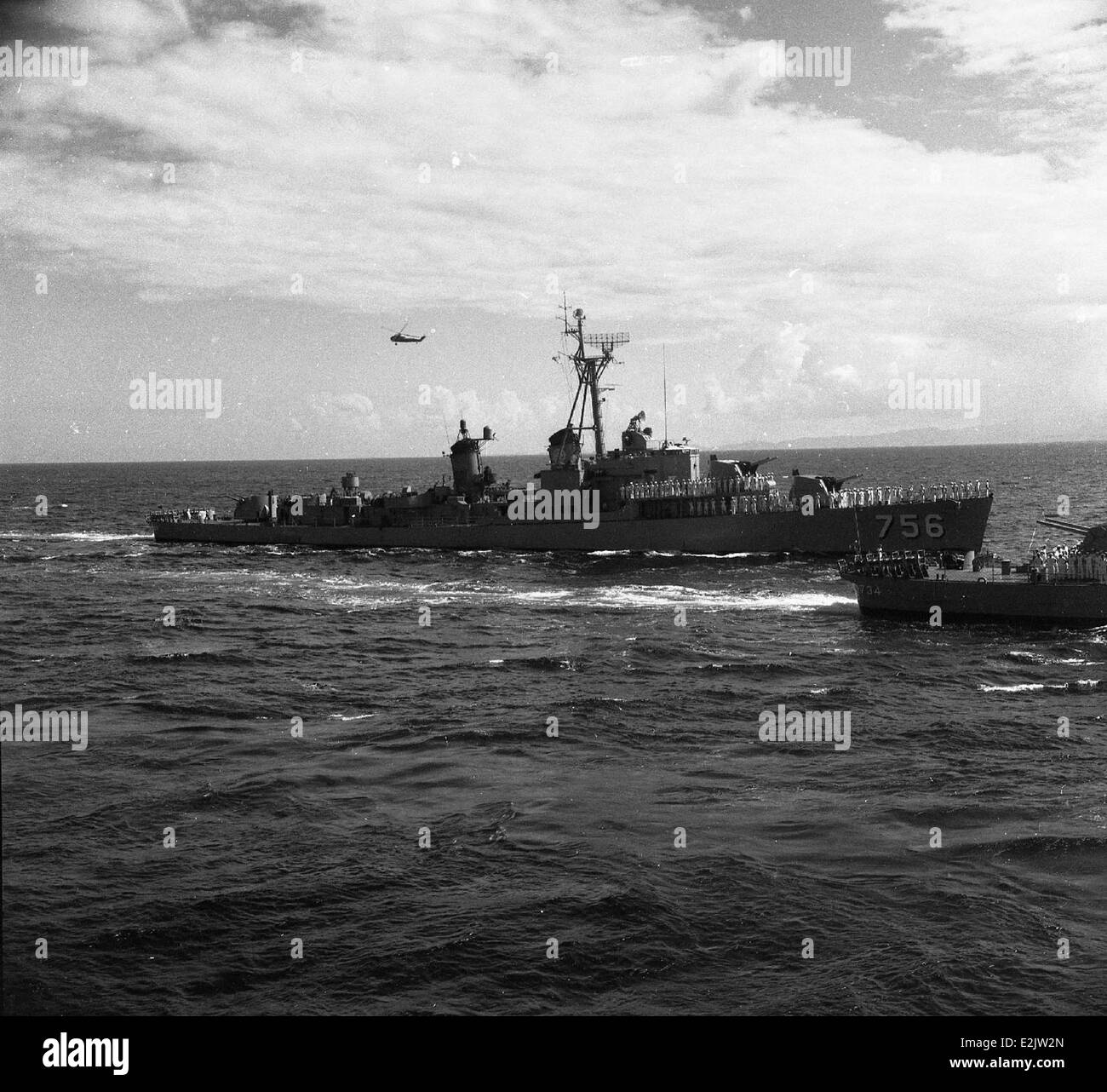 The USS Beatty (DD-756) was a Fletcher-class destroyer of the United ...