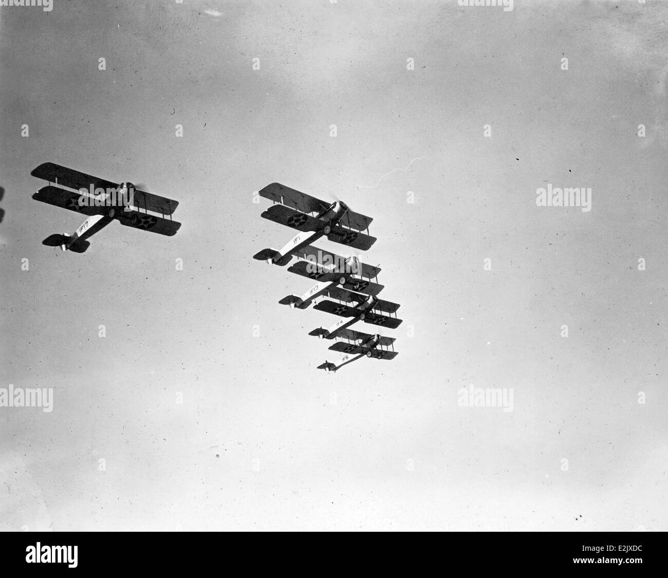 The Vought VE-7 was a U.S. Navy biplane used primarily for training and ...