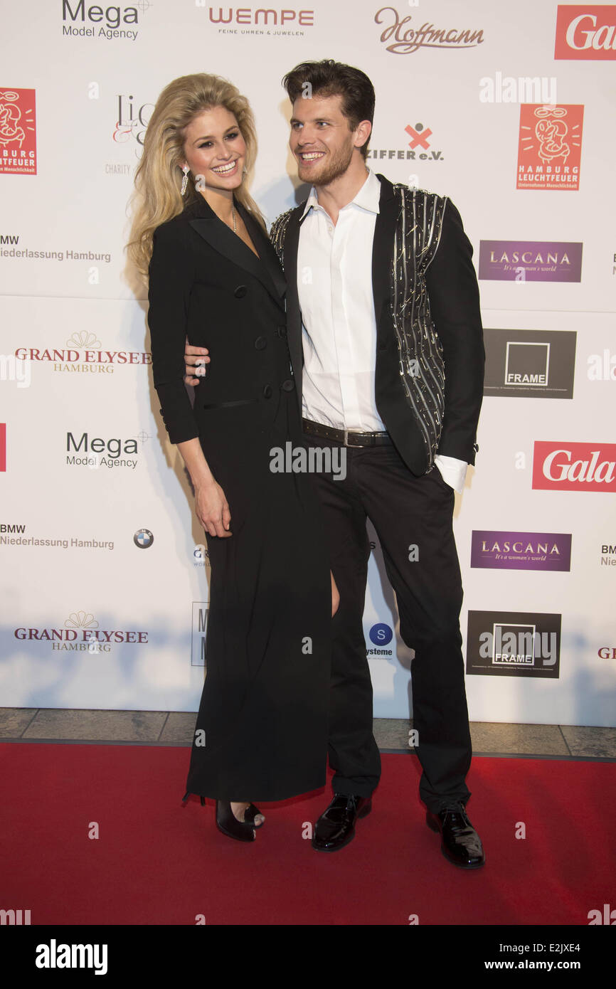 Isabell Rist, Timo Rademann at Light & Stars charity dinner show of ...