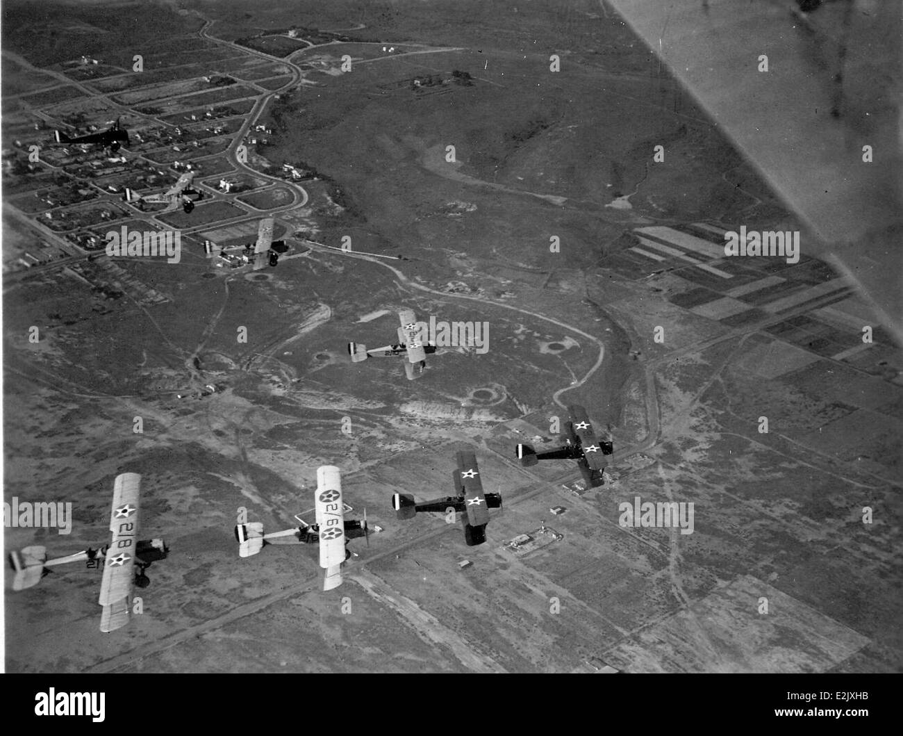 The DeHavilland DH-4B was a military observation aircraft used by the U ...