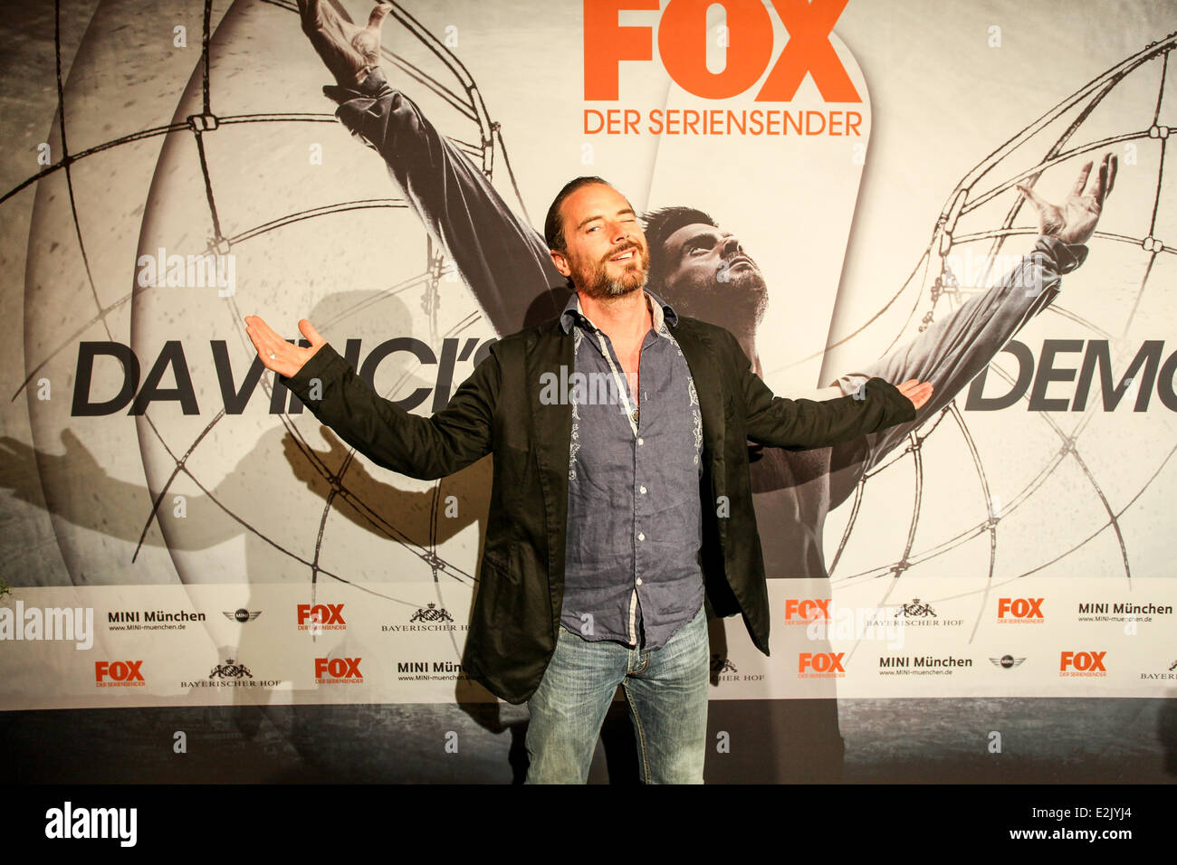 John Friedmann at Da Vincis Demons premiere at Cinema lounge at ...