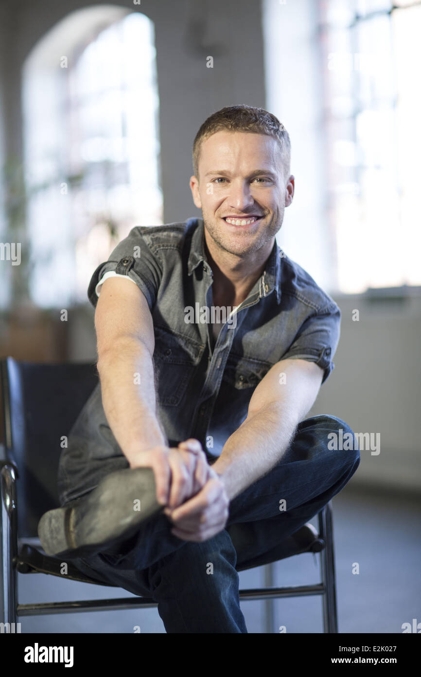 Dominic Saleh-Zaki at a photocall for the 18th Birthday of the German ...