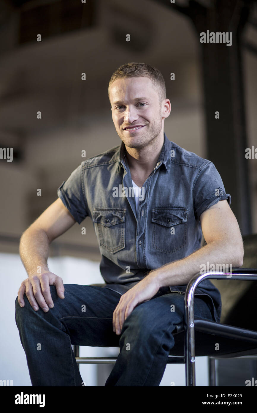 Dominic Saleh-Zaki at a photocall for the 18th Birthday of the German ...