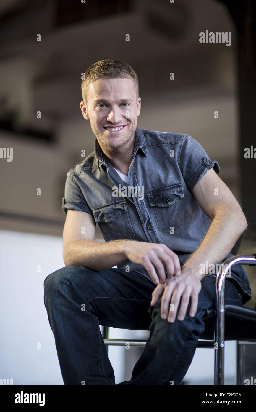 Dominic Saleh-Zaki at a photocall for the 18th Birthday of the German ...