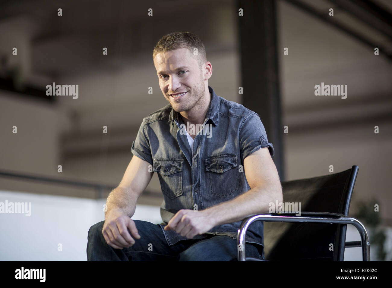 Dominic Saleh-Zaki at a photocall for the 18th Birthday of the German ...