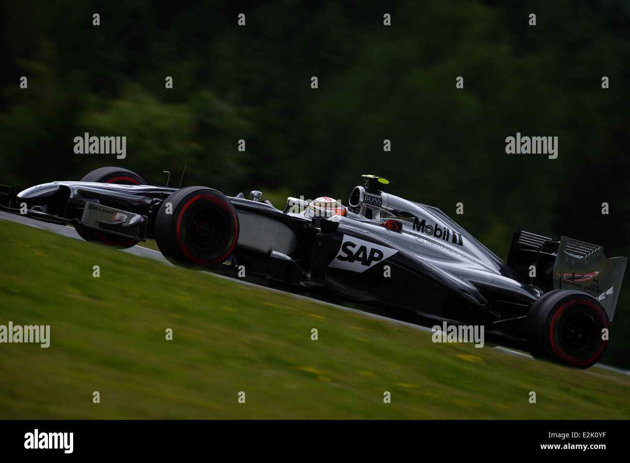Mclaren driver kevin magnussen hi-res stock photography and images - Alamy