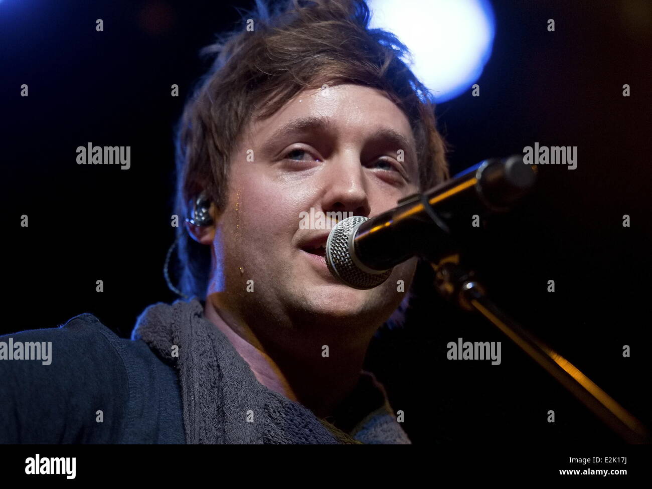 Nick Howard performing live at C-Club in Mitte. Where: Berlin, Germany ...