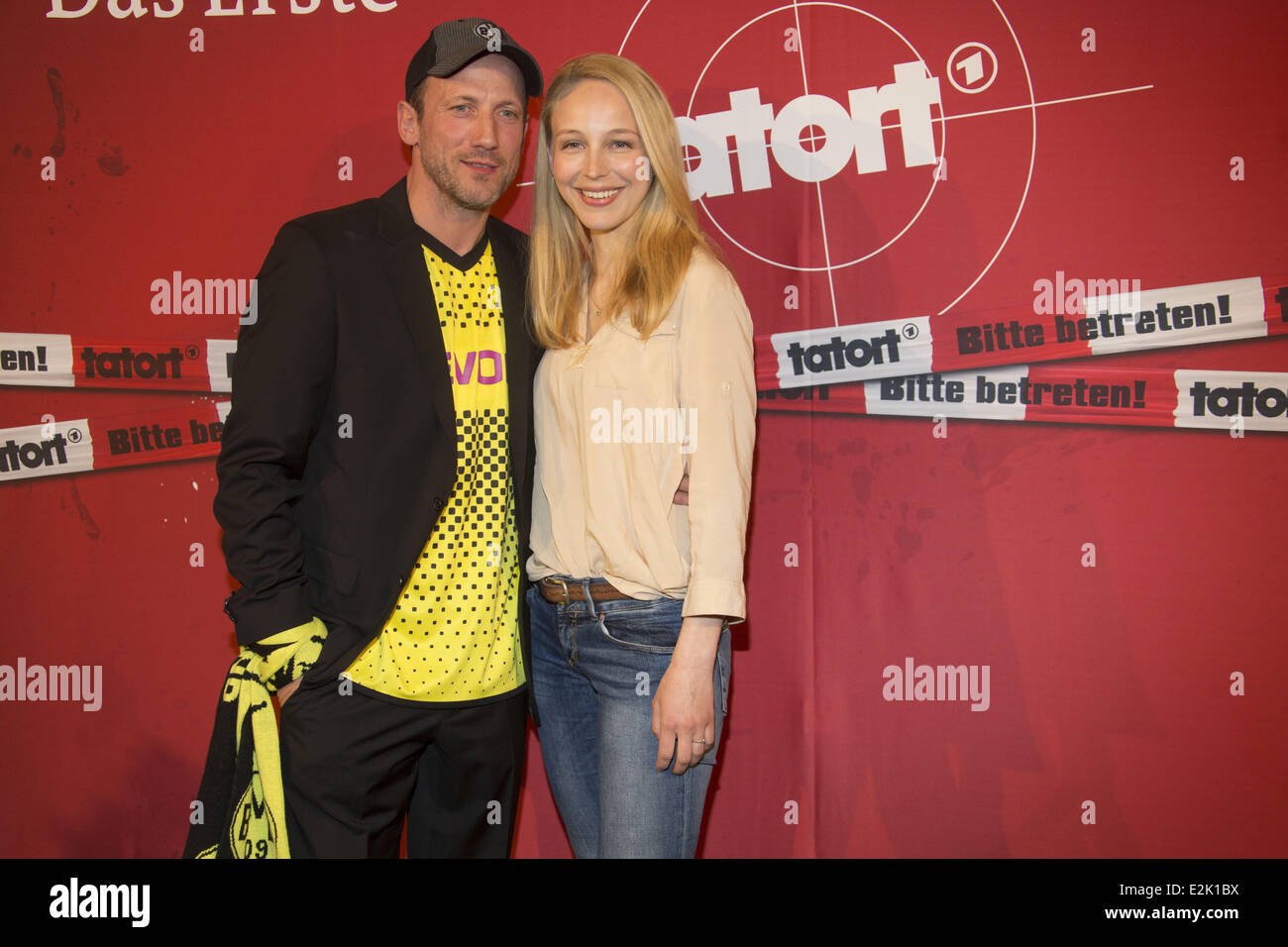 Wotan Wilke Moehring, Petra Schmidt-Schaller at a photocall for German ...