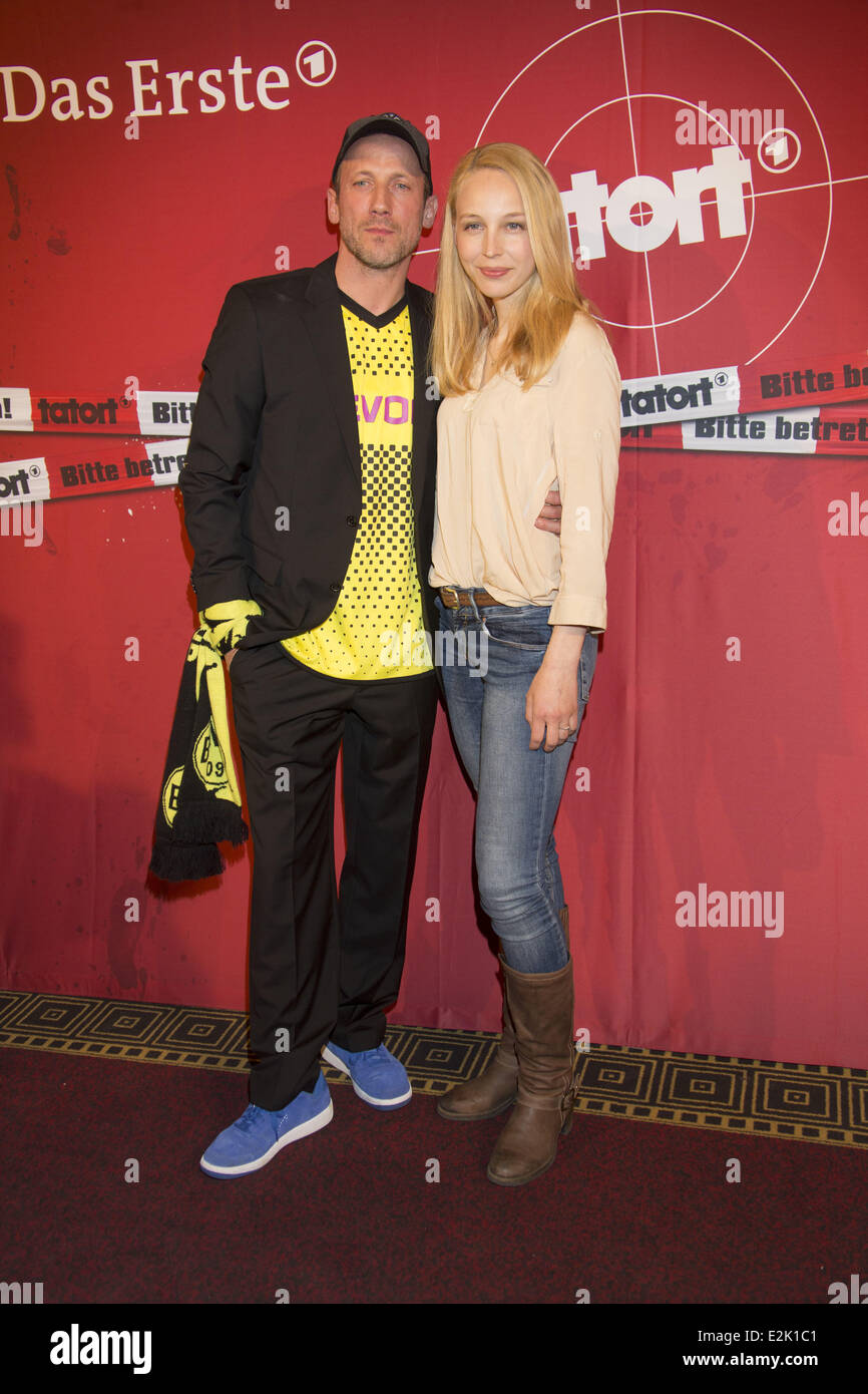 Wotan Wilke Moehring, Petra Schmidt-Schaller at a photocall for German ...