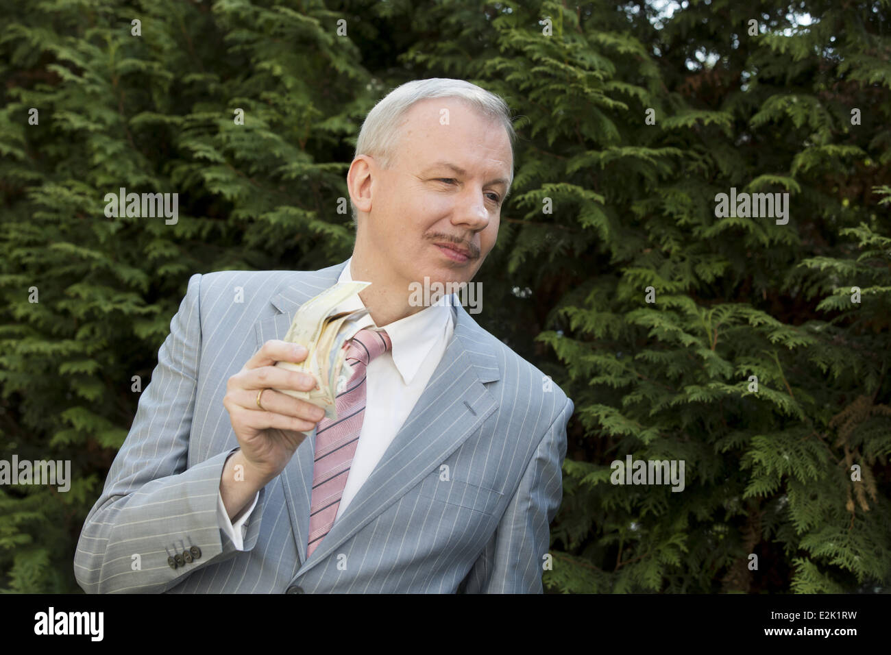 Ludger Pistor at a photocall on the set for German TV movie Ein ...