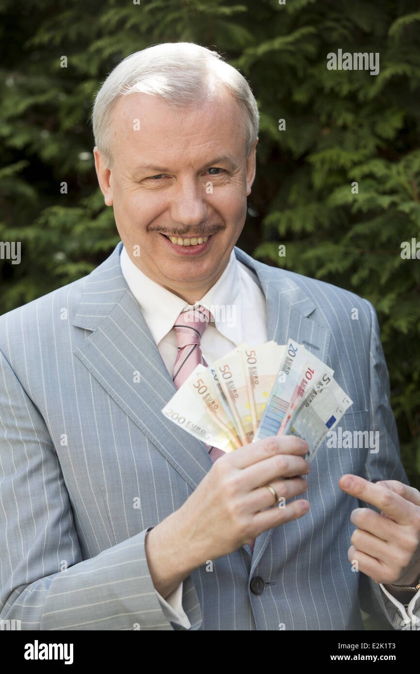 Ludger Pistor at a photocall on the set for German TV movie Ein ...