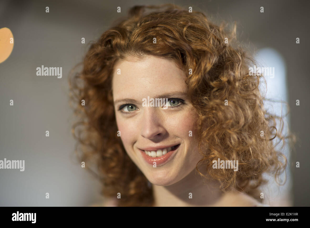 Janina Isabell Batoly at a photocall for the 18th Birthday of the ...