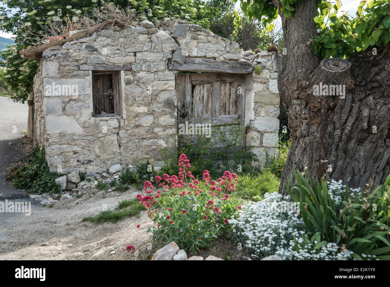 Derelict Barn, Provence, France Stock Photo - Alamy